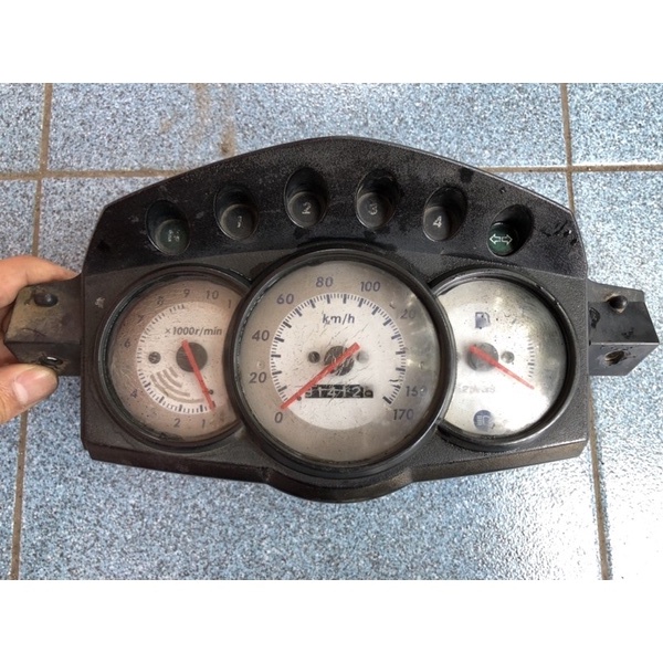Jual Speedometer Spidometer Kilometer Motor Kawasaki ZX 130 zx 130 ...