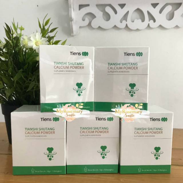 Jual [] ORIGINAL 100% [] Tiens Tianshi Shutang Calcium Powder isi 10 ...