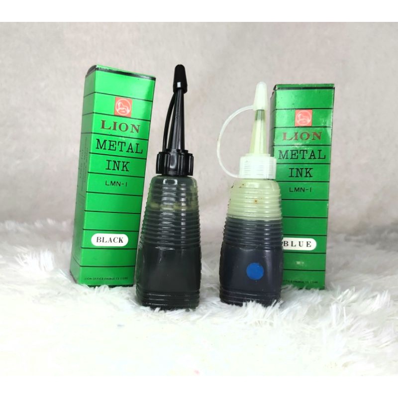 Jual Tinta Numerator Lion/Lion Metal Ink 30cc | Shopee Indonesia