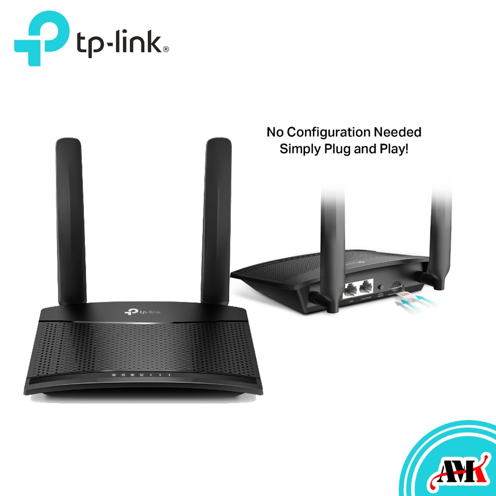 Jual TP-Link TL-MR100 300 Mbps Wireless N 4G LTE Router / Modem Router ...