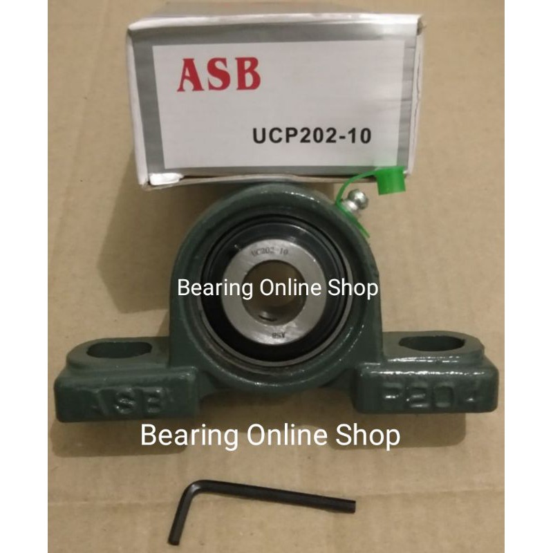 Jual Pillow Block Bearing UCP 202-10 ASB Diameter Shaft 15.875 mm | Shopee Indonesia