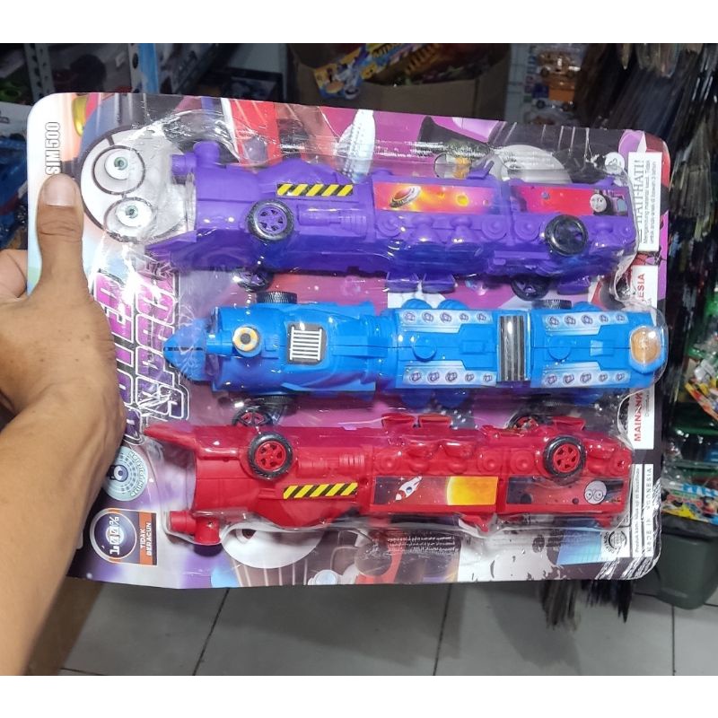 Jual mainan kereta api 3 in 1 SIM 500 kereta api Train | Shopee Indonesia