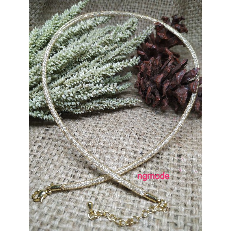 Jual kalung tali kawat pandora gliter | Shopee Indonesia