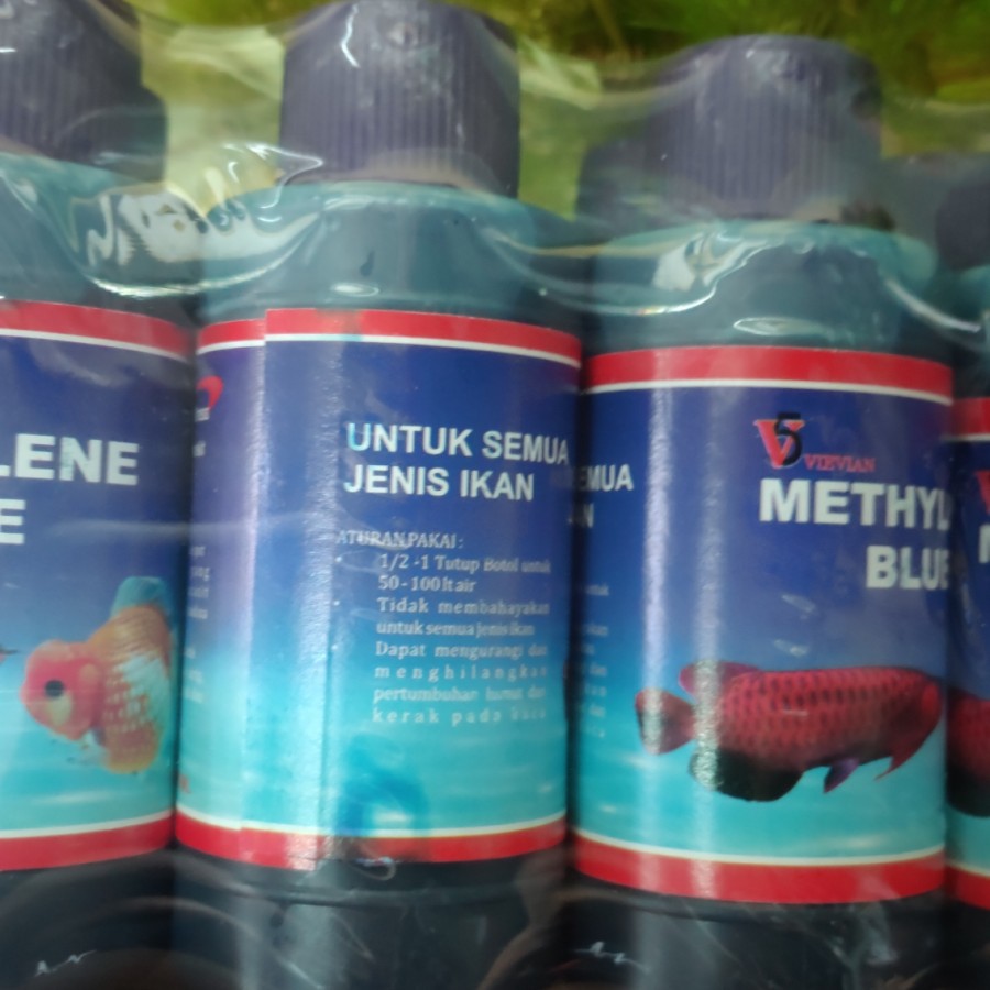 Jual Obat ikan methylene blue penyakit ikan Aquascape aquarium botol B ...