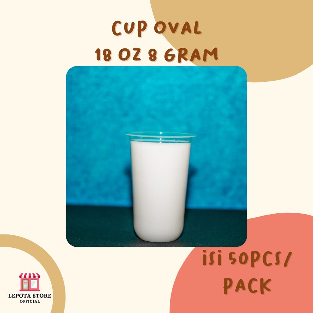 Jual (HARGA SATUAN) Cup 18oz 8gr Oval MERK MASTER CUP / MYCUP / MCUP | Shopee Indonesia
