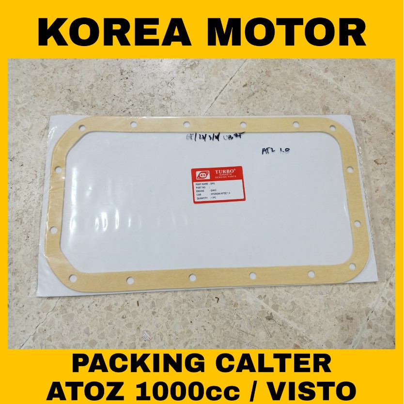 Jual Packing Calter Hyundai Atoz Kia Visto Picanto Lama Cosmo Gasket ...