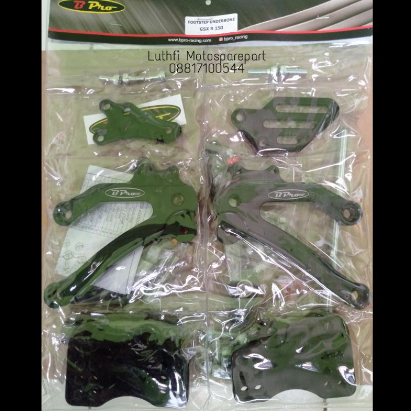 Jual Footstep Underbone BPRO Racing GSX R 150 / GSX S 150 | Shopee Indonesia