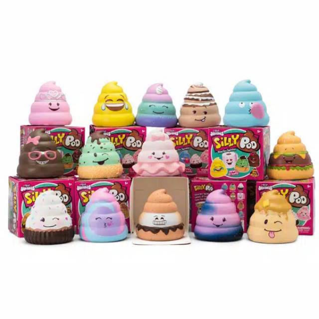 Jual Silly squishy poo original silly squishies licensed squishy ...