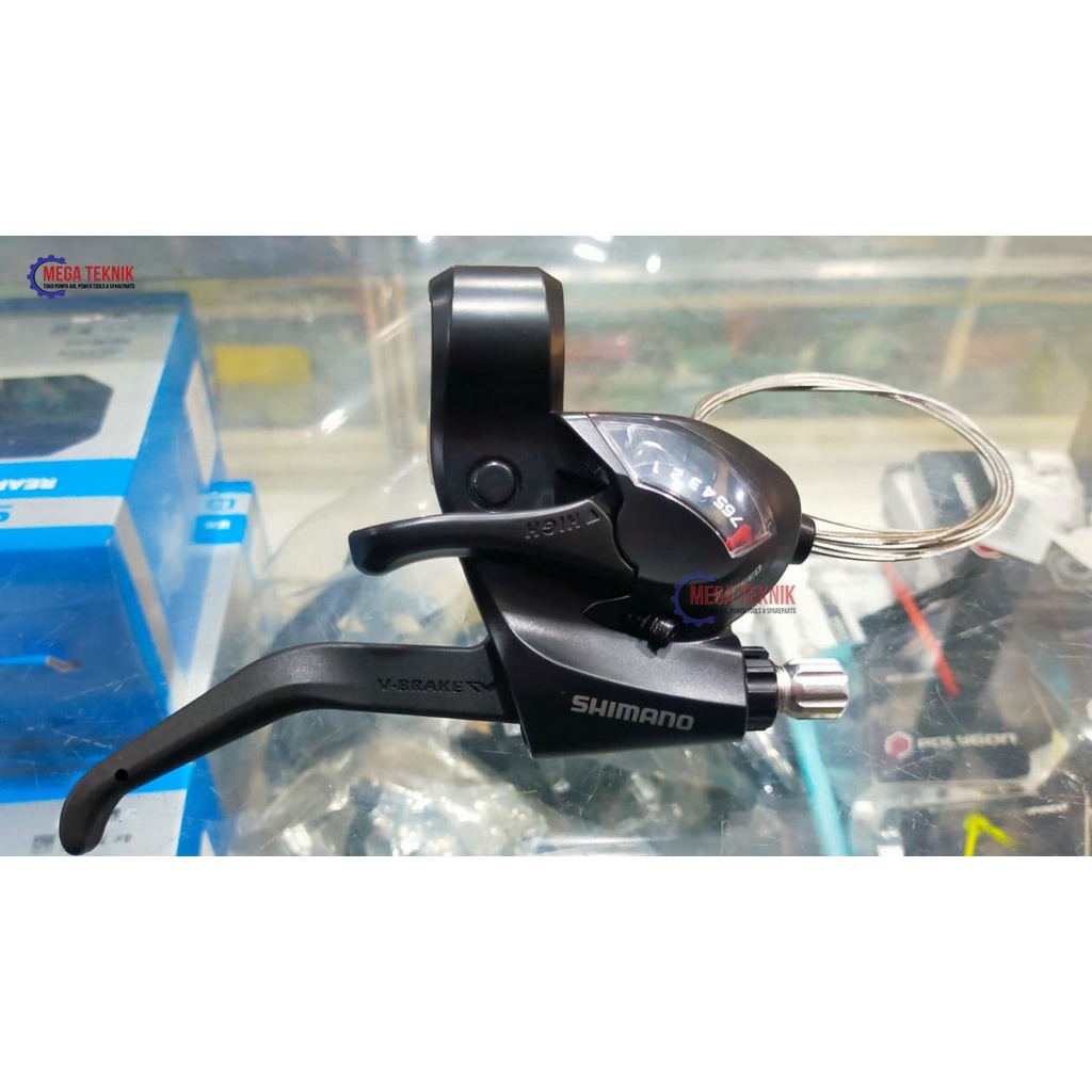 Jual Shifter 7 Speed Shimano Asli Original Operan Gigi Sepeda V-Brake Rem | Shopee Indonesia