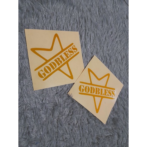 Jual Stiker Cutting "God Bless" | Shopee Indonesia