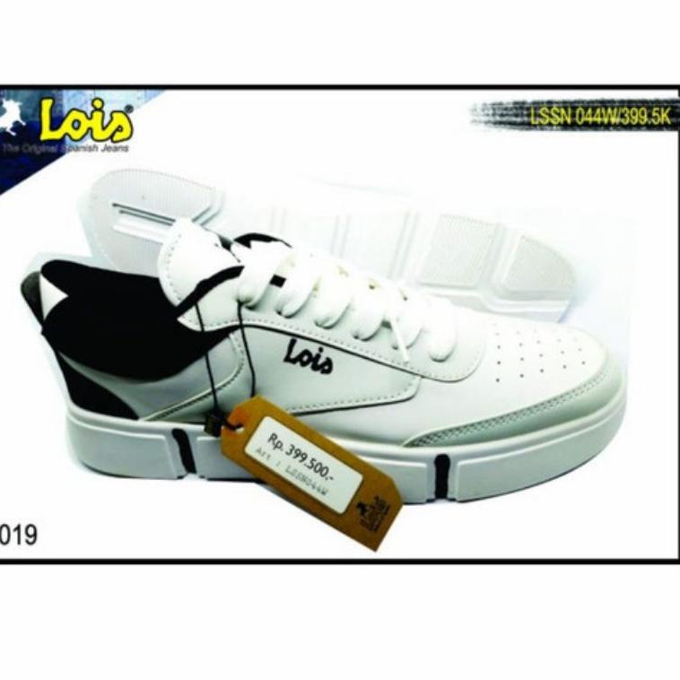 Jual Produk trend CCB7K Sepatu lois putih original //Produk Keren ...