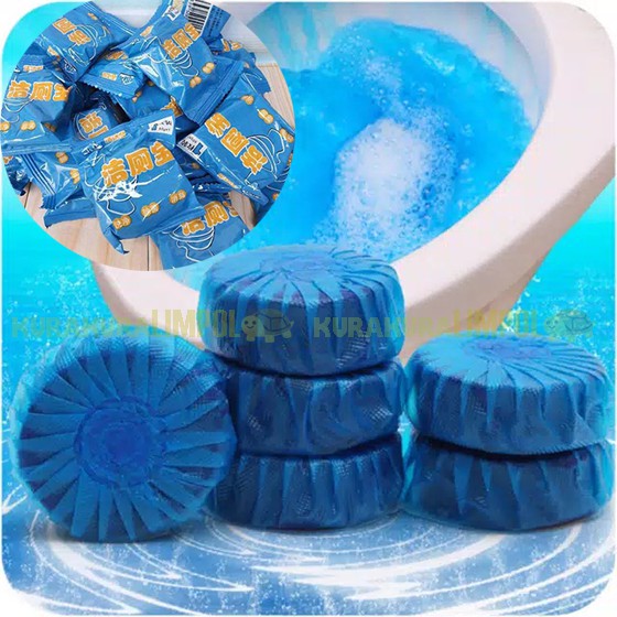 Jual Tablet Biru Pembersih Toilet Kamar Mandi Penyegar Kloset Pengharum ...