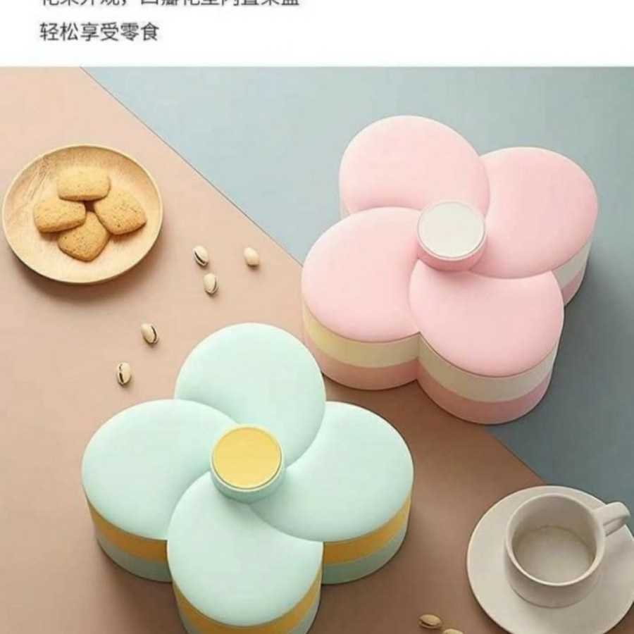 Jual S3A_STORE TOPLES BUNGA LOTUS MEKAR PUTAR 2 SUSUN STOPLES KUE ...