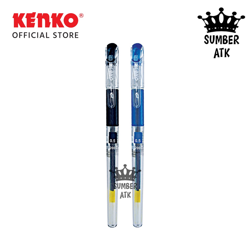 Jual KENKO GEL PEN KE-200 (Magic Gel) 0.5MM / PEN GEL / PEN TINTA GEL ...