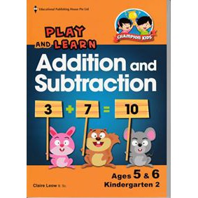 Jual Play and Learn: Addition and Subtraction (Kindergarten 2: 5-6 ...