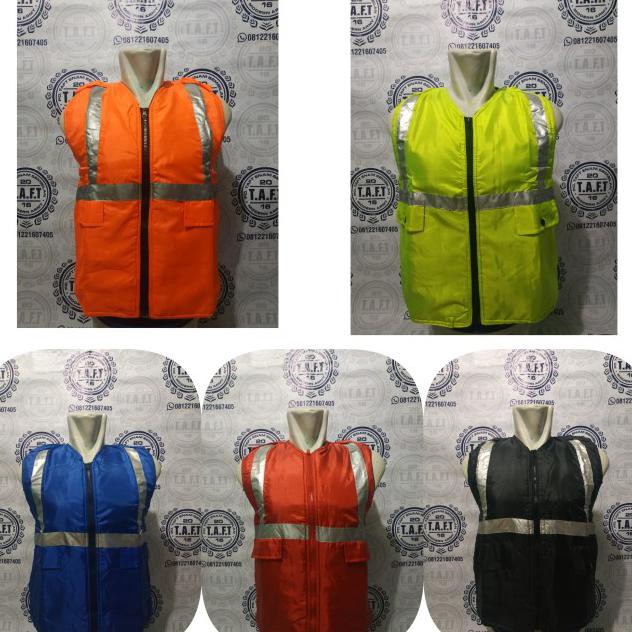 Jual Rompi safety ( rompi Lapangan, rompi parkir, rompi proyek, rompi ...