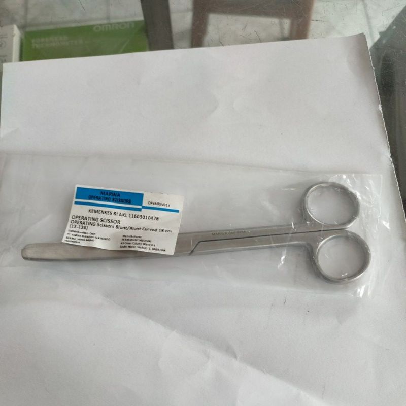 Jual gunting tumpul tumpul bengkok 18cm | Shopee Indonesia