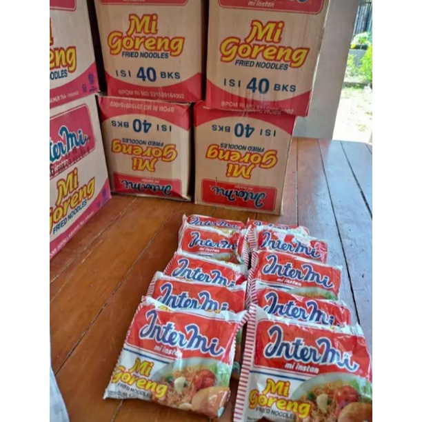 Jual InterMie/Mie Goreng Intermie 1Dos isi 40pcs | Shopee Indonesia