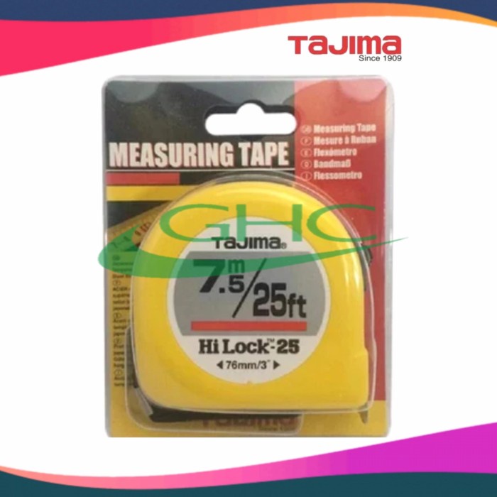 Jual DLN | Meteran Roll Tajima 7.5 meter Japan | Shopee Indonesia