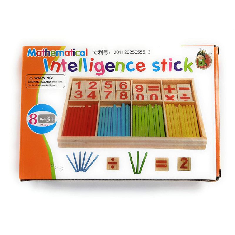 Jual Mainan Edukasi Anak Matematika Intelligence Stick | Shopee Indonesia