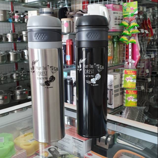 Jual 112647 Thermos Vacuum Flask Forest 500ml Zebra, made in Thailand ...