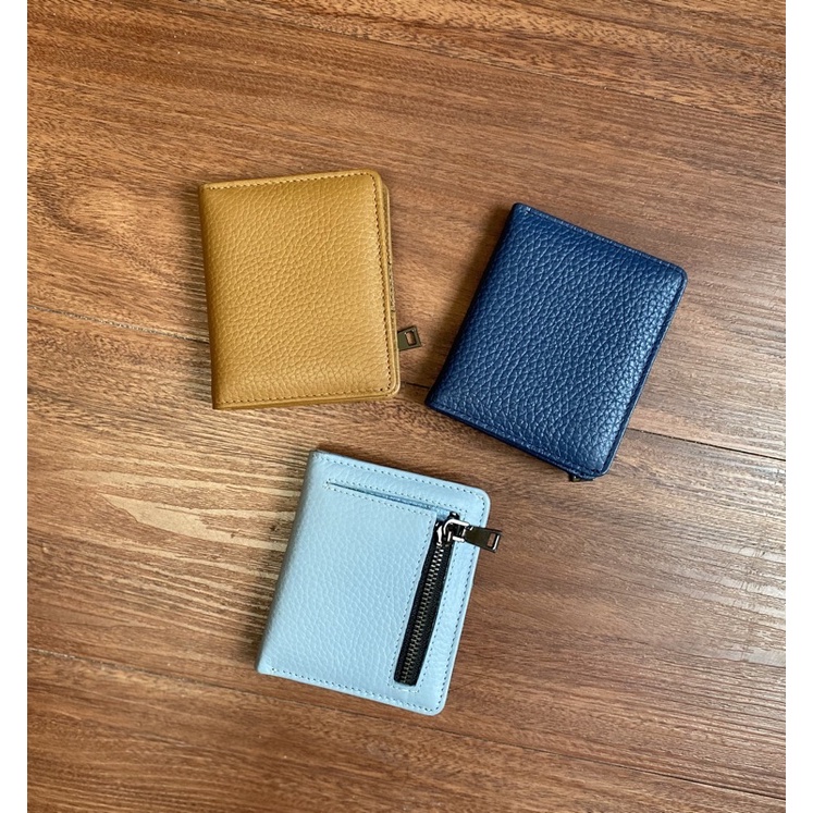 Jual wallet card holder mini kulit asli | Shopee Indonesia