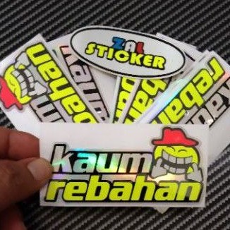 Jual sticker kaum rebahan sticker cutting | Shopee Indonesia