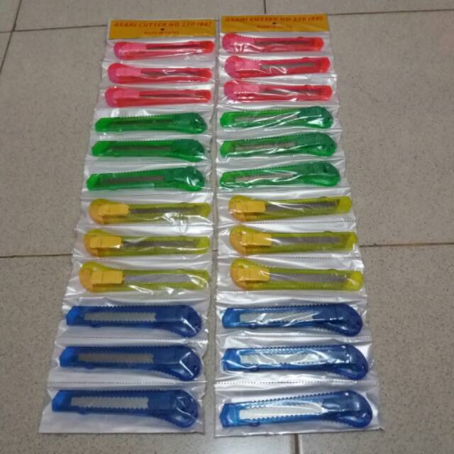 Jual Cutter Renceng (1 pc) / Cutter Murah | Shopee Indonesia