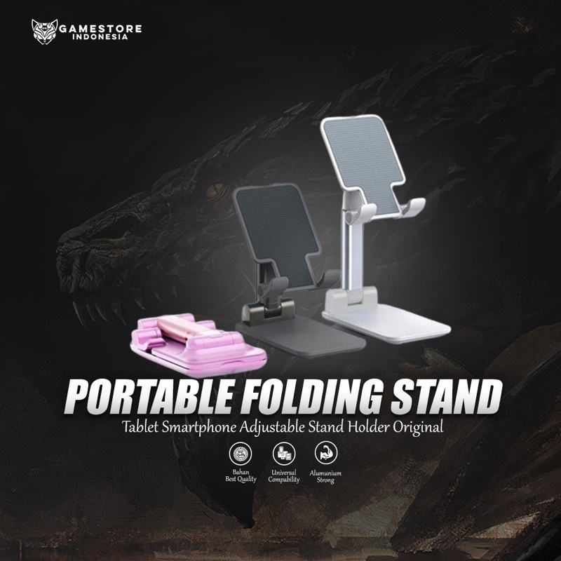 Jual Portable Folding Stand - Phone Holder | Shopee Indonesia