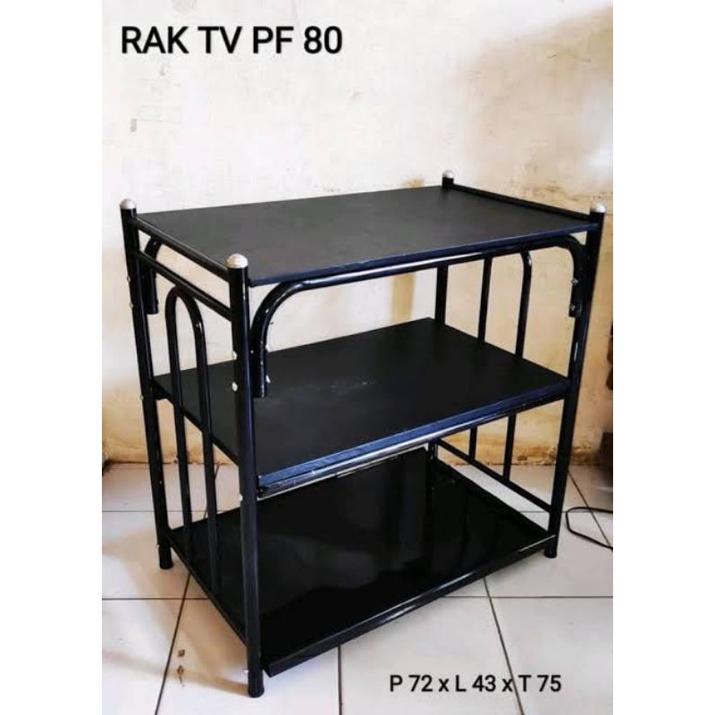 Jual RAK TV BESI + RODA (TYPE PF 80) / RAK TV DORONG / RAK TV BESI ...