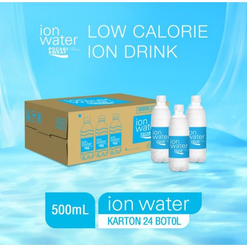 Jual POCARI SWEAT ION WATER 500ml | Shopee Indonesia