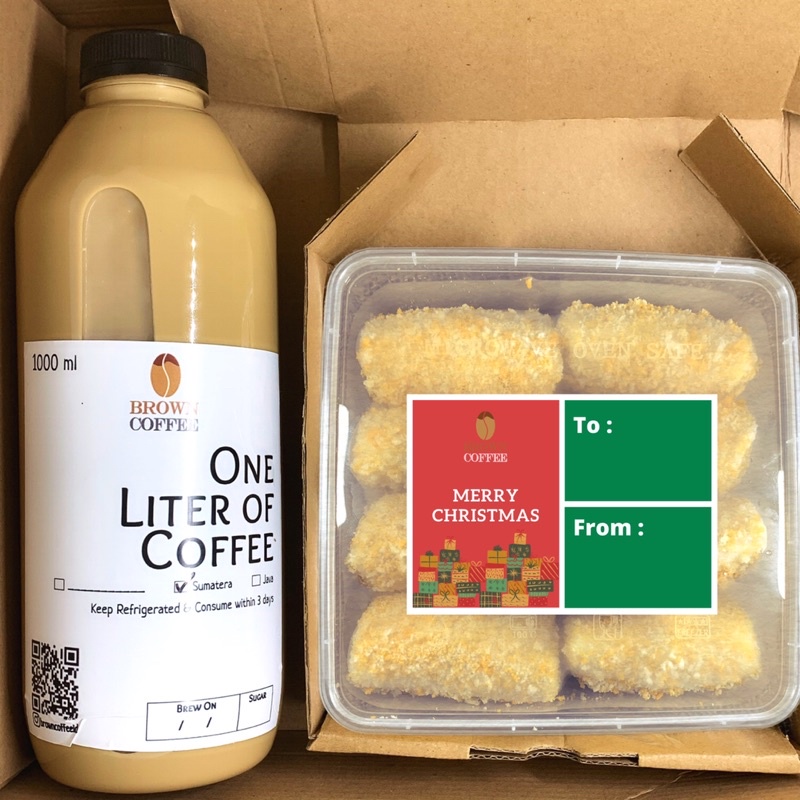 Jual Paket 1 Box Risol / Risoles (isi 10) - Brown Coffee Hampers ...