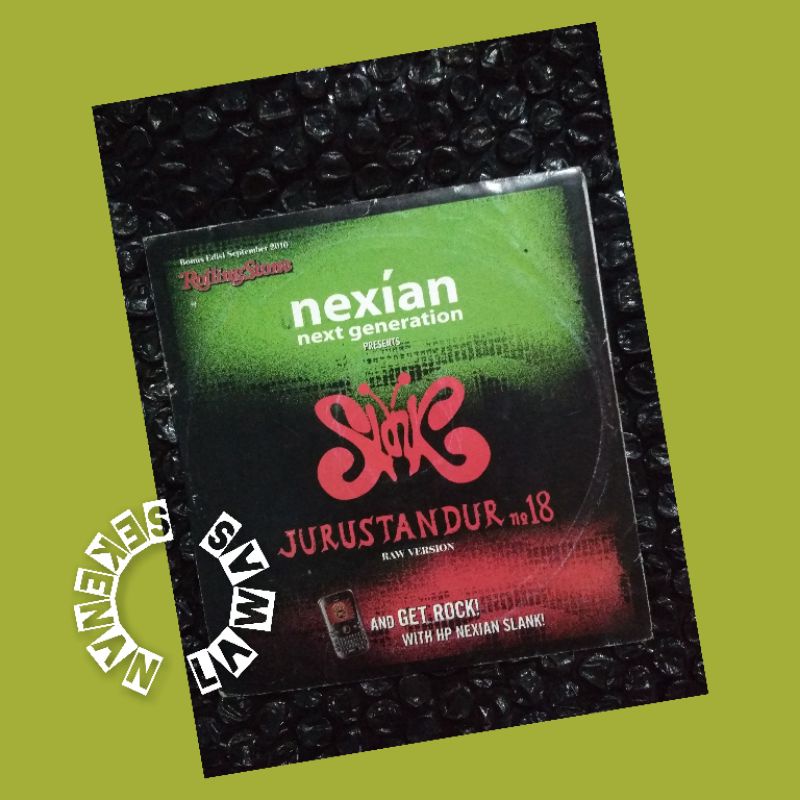 Jual CD Slank - Jurus Tandur No. 18 Raw Version (Cover Ada Sedikit ...