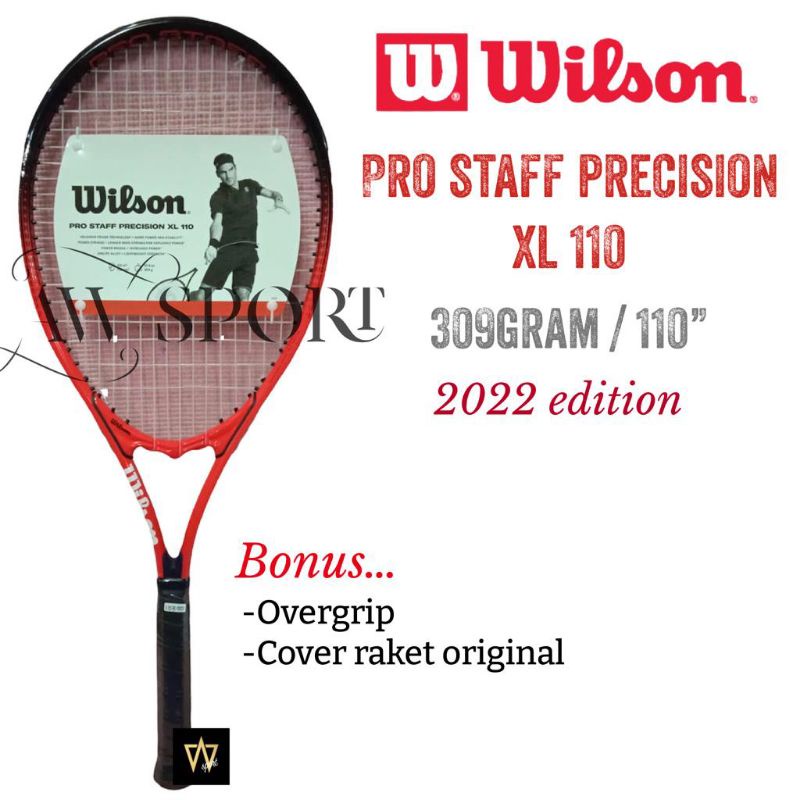 Jual Raket Tenis Wilson PRO STAFF PRECISION XL 110 Berat : 309g ...