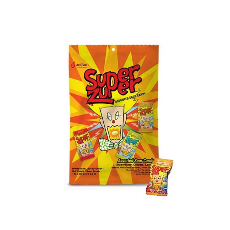Jual Super zuper mix bag candy isi 50 | Shopee Indonesia
