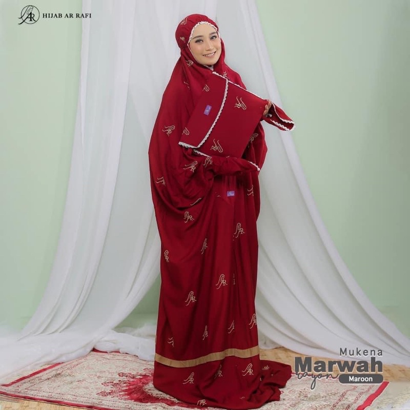 Jual Mukena TERLARIS by Hijab AR Rafi mukena marwah lajur perangkat ...