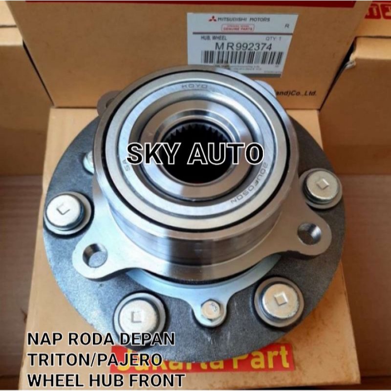 Jual NAP RODA DEPAN TRITON/PAJERO WHEEL HUB FRONT ORIGINAL MITSUBISHI ...