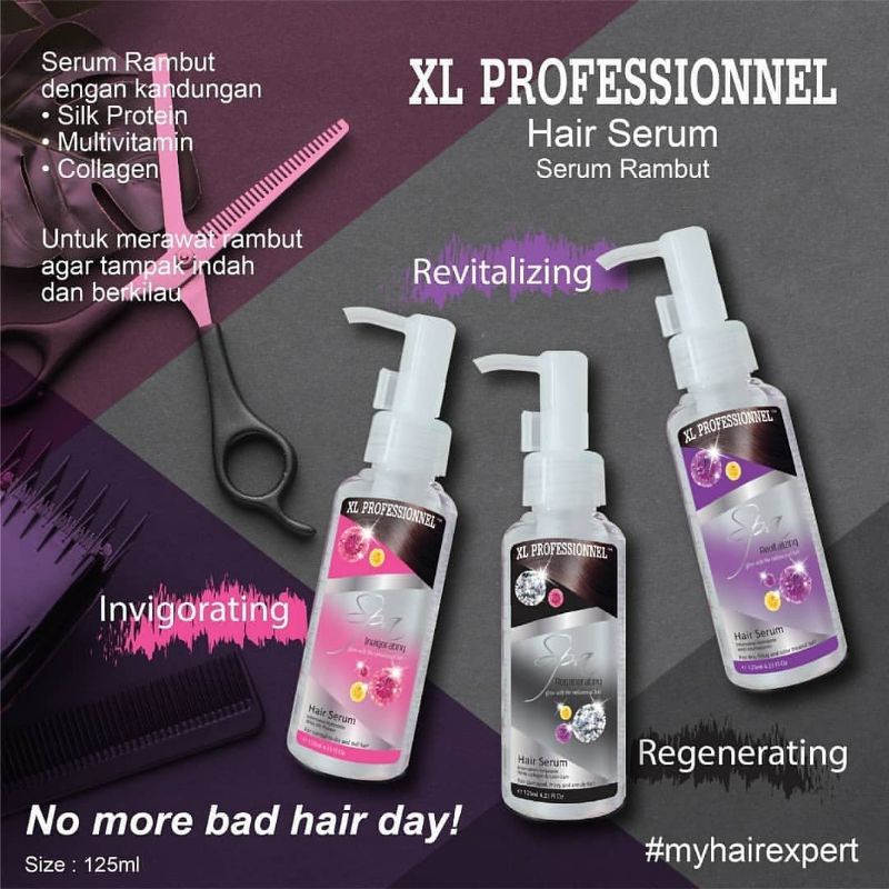 Jual XL Professionnel Hair Serum / Vitamin Rambut 125ml | Shopee Indonesia