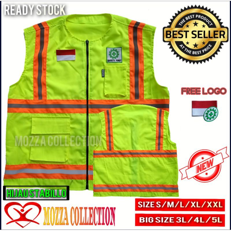 Jual ROMPI SAFETY PROYEK HIJAU STABILLO/ROMPI PROYEK/ROMPI MURAH ...