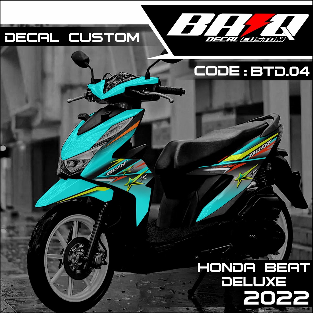 Jual DECAL HONDA BEAT DELUXE 2022 - DECAL BEAT DELUXE 2022 VARIASI ...