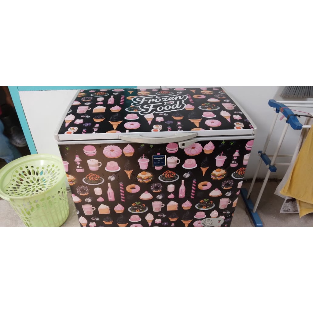 Jual STIKER FREEZER / Stiker Freezer Frozen Food / UKURAN Standart ...