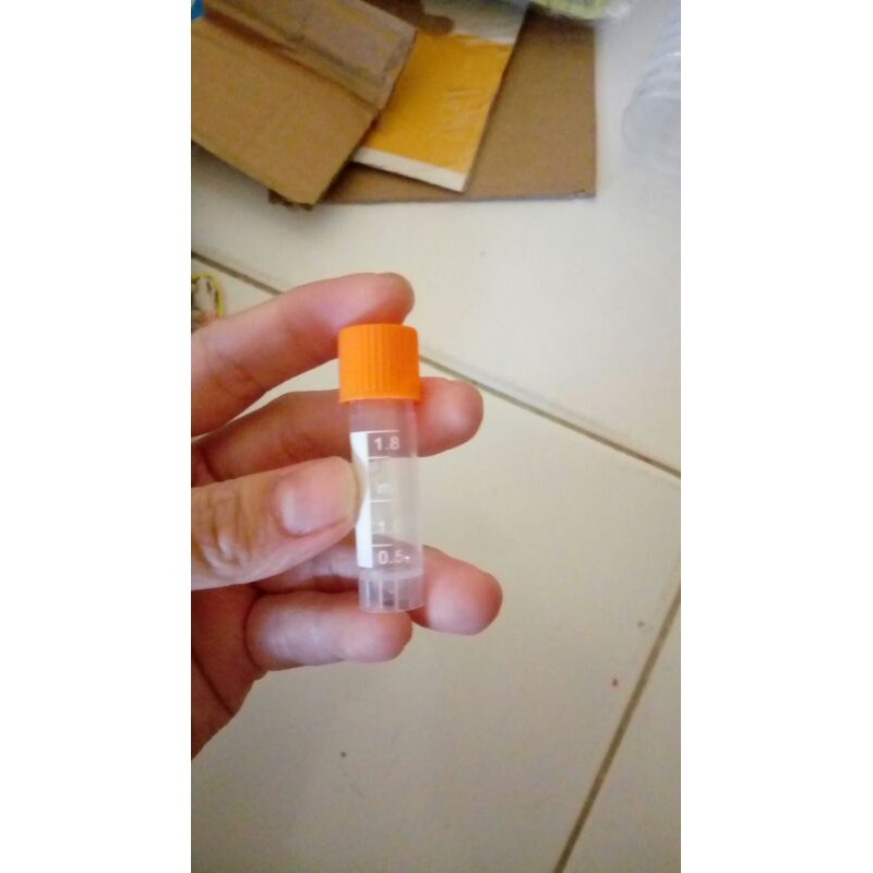 Jual Botol Ukur 1.8ml Tabung Ukur 1.8ml Botol sampel Darah 1.8ml ...
