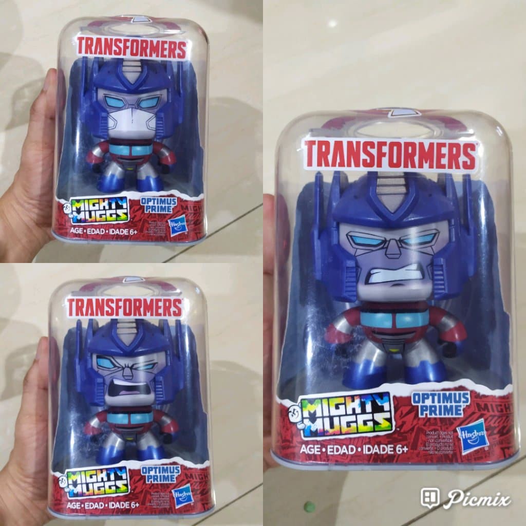 Jual Hasbro Might Muggs Transformers Optimus Prime | Shopee Indonesia