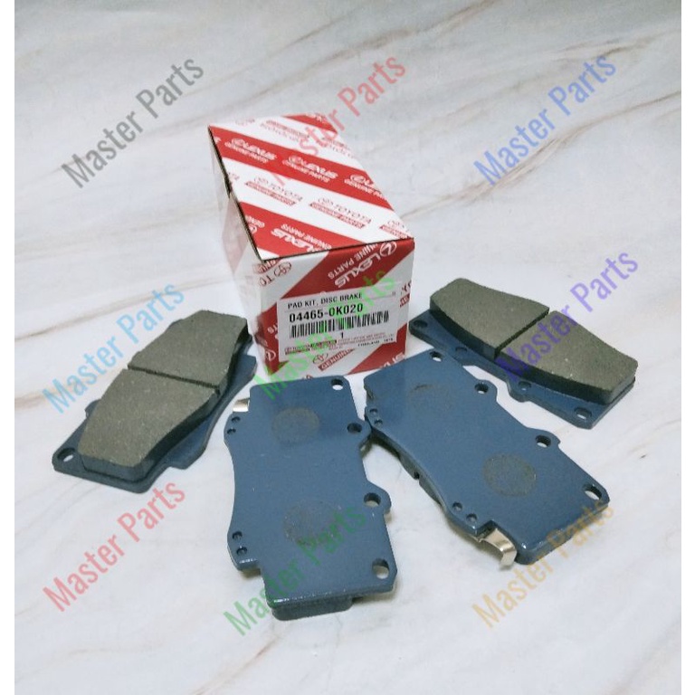 Jual BRAKE PAD HILUX DOBLE CABIN OLD KAMPAS REM DEPAN FORTUNER 04495 ...