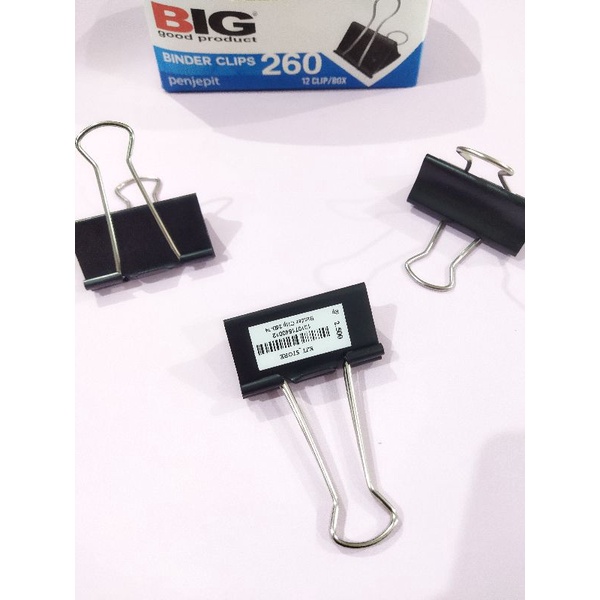 Jual BINDER CLIPS 260 PENJEPIT KERTAS 260 | Shopee Indonesia