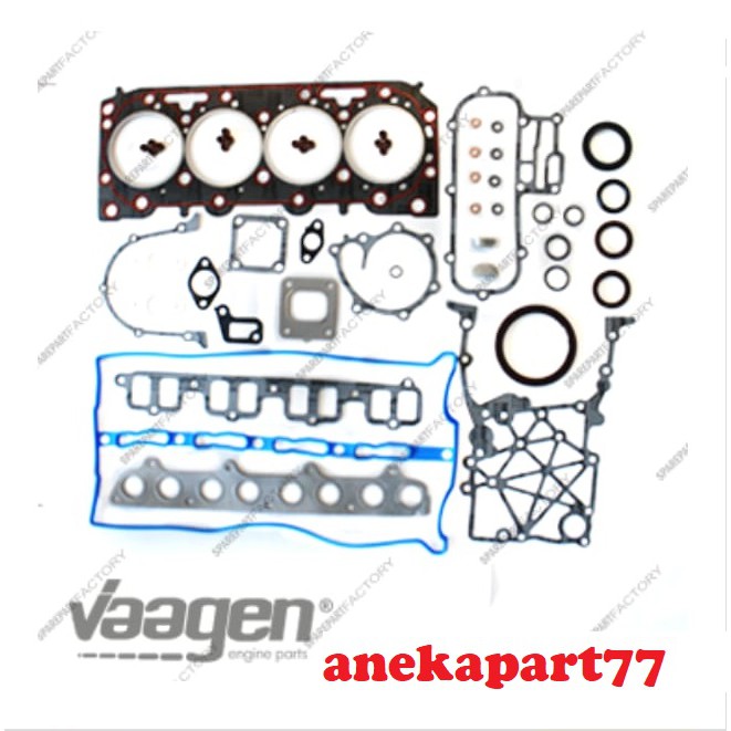 Jual PAKING FULL SET/GASKET ENGINE (KERTAS) KIA CARNIVAL 2.9cc DIESEL ...