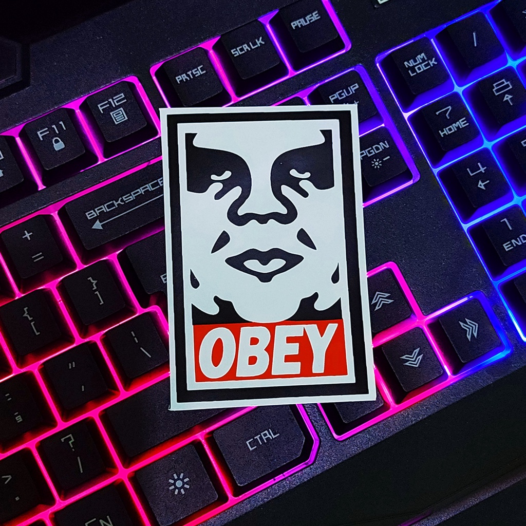 Jual Stiker Aesthetic OBEY SERIES - STICKER TUMBLR MOTOR JOURNAL stiker ...