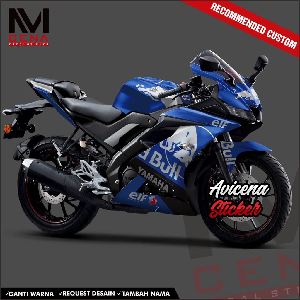 Jual Sticker Decal R15 V3 Full Body Decal Sticker Yamaha R15 V3 ...