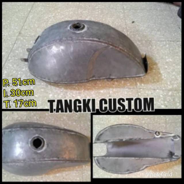 Jual TANGKI CUSTOM MODEL CAFERACER KUYA CHOPPER | Shopee Indonesia