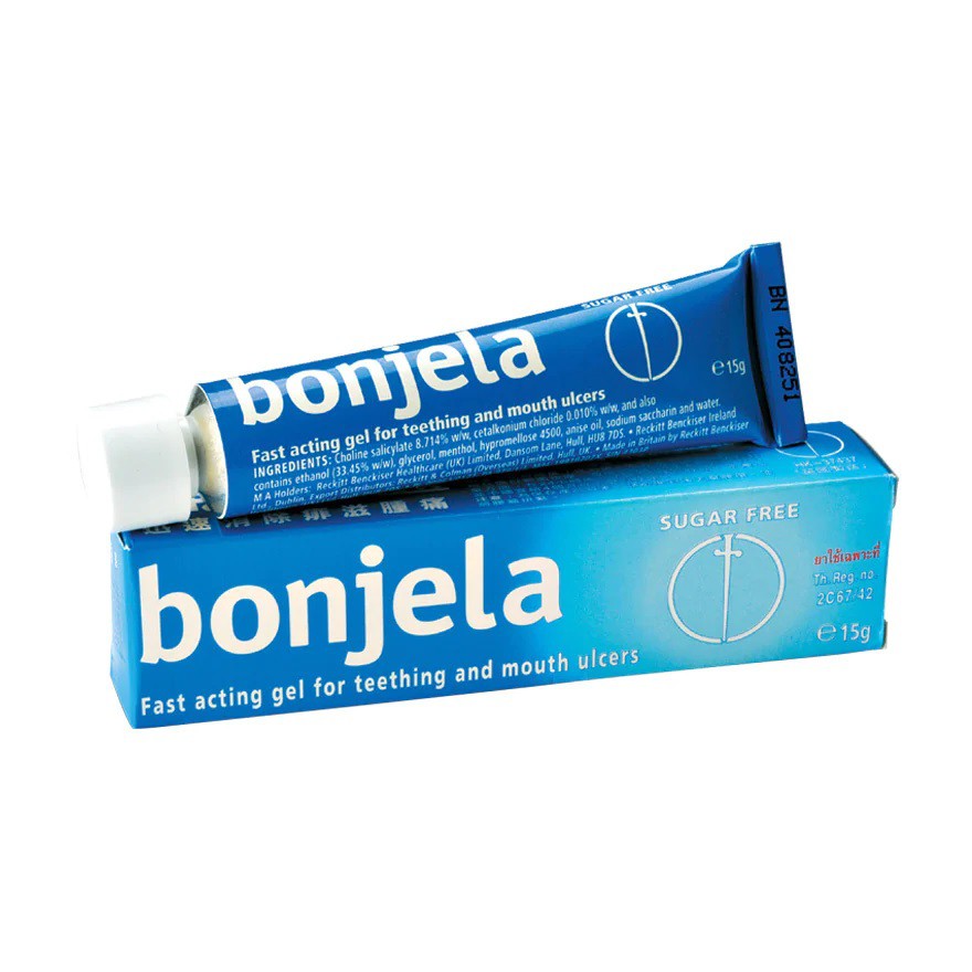 Jual Bonjela gel teething and mouth ulcer 15gr | Shopee Indonesia